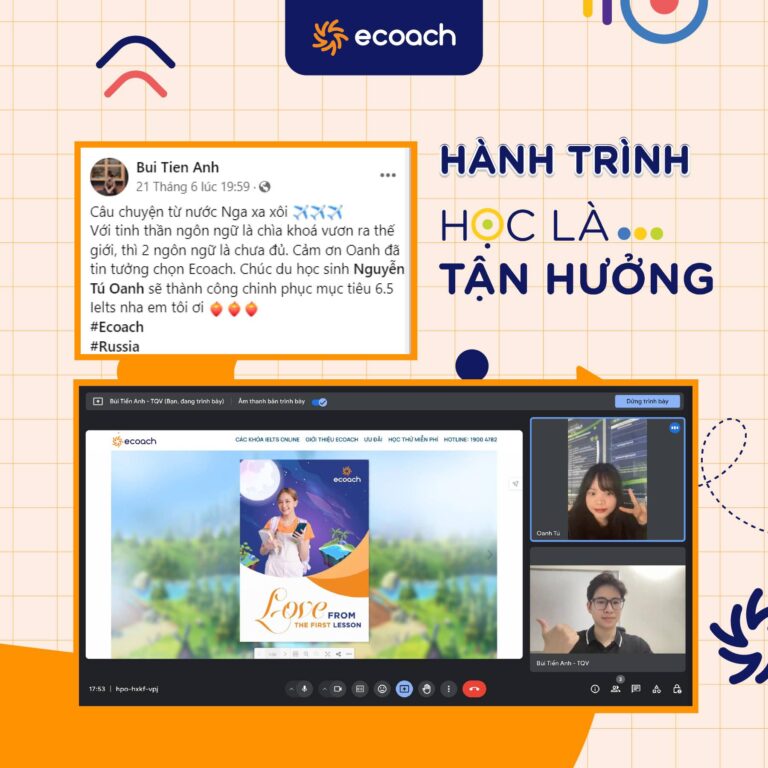 Học IELTS Online Cùng ECoach